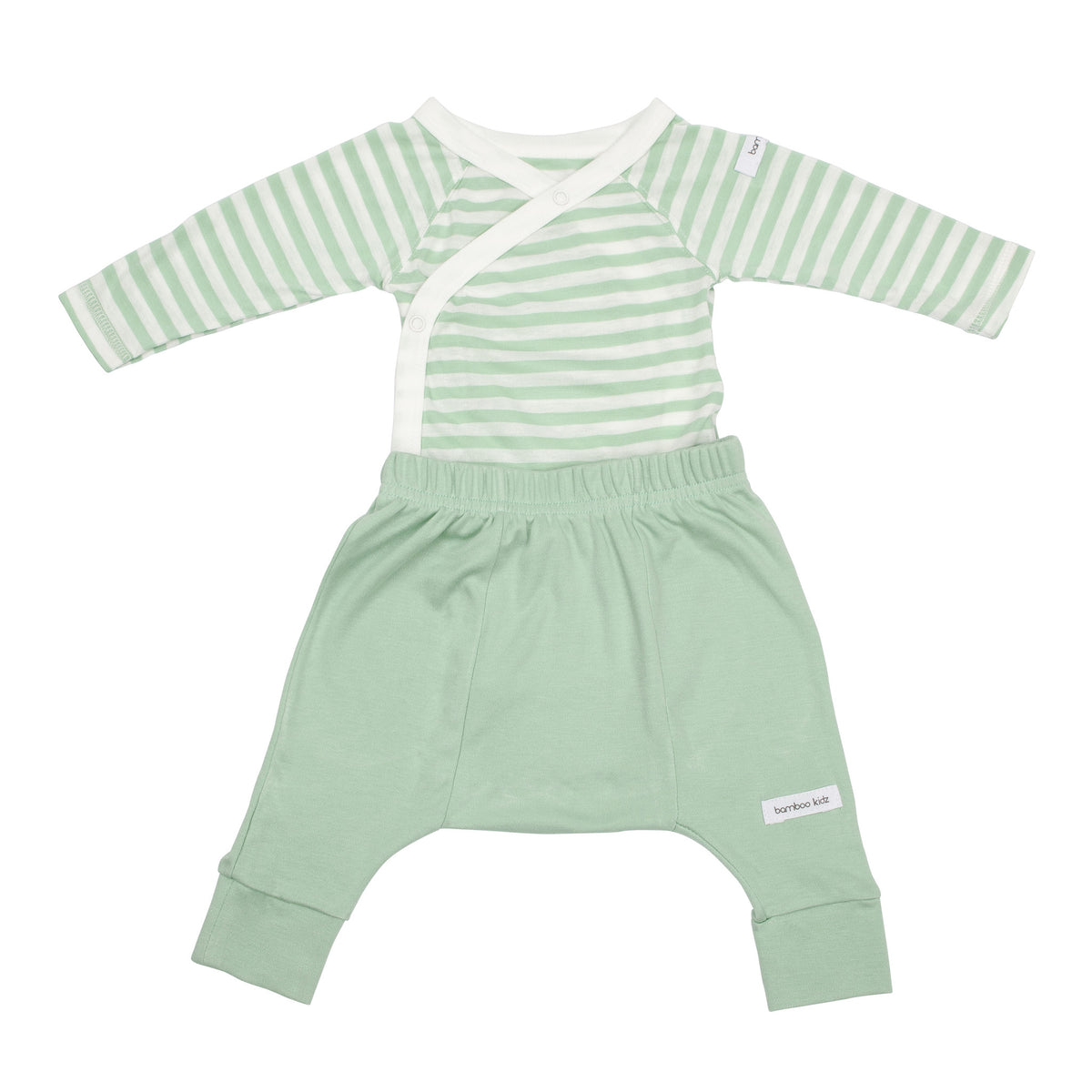 Bamboo Wrap Around Body - Natural Stripe – Pure Baby